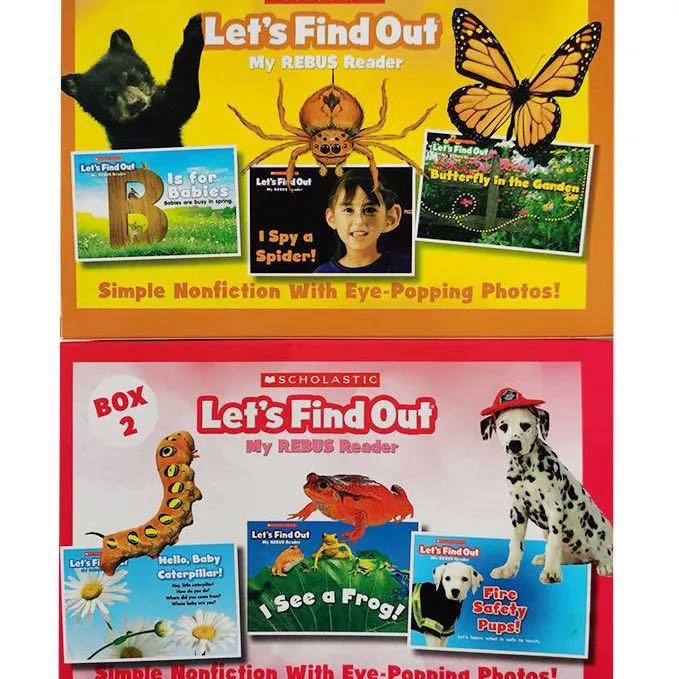 Scholastic let find out, 興趣及遊戲, 書本 & 文具, 小朋友書 - Carousell