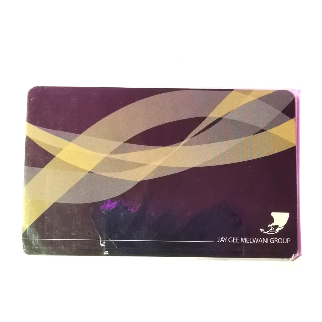 Set of 2pc JAY GEE MELWANI GROUP Member's Nets Flashpay Card + FREE ...