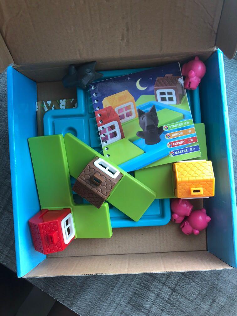 Smart Game : The 3 little pigs, Hobbies & Toys, Toys & Games on Carousell