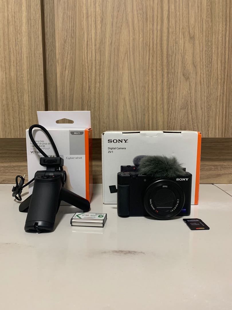 Sony ZV1 Vlogging Camera, Photography, Video Cameras on Carousell