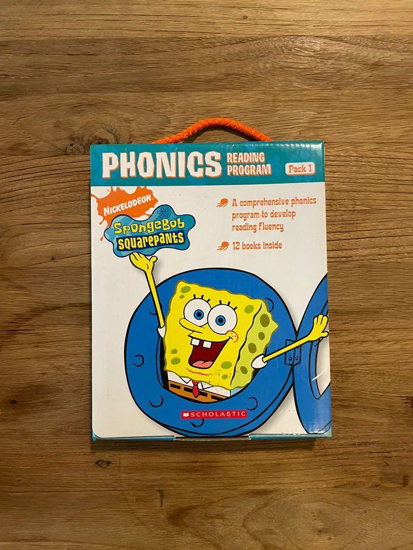 Spongebob phonics books and pocket library, Hobbies & Toys, Books ...
