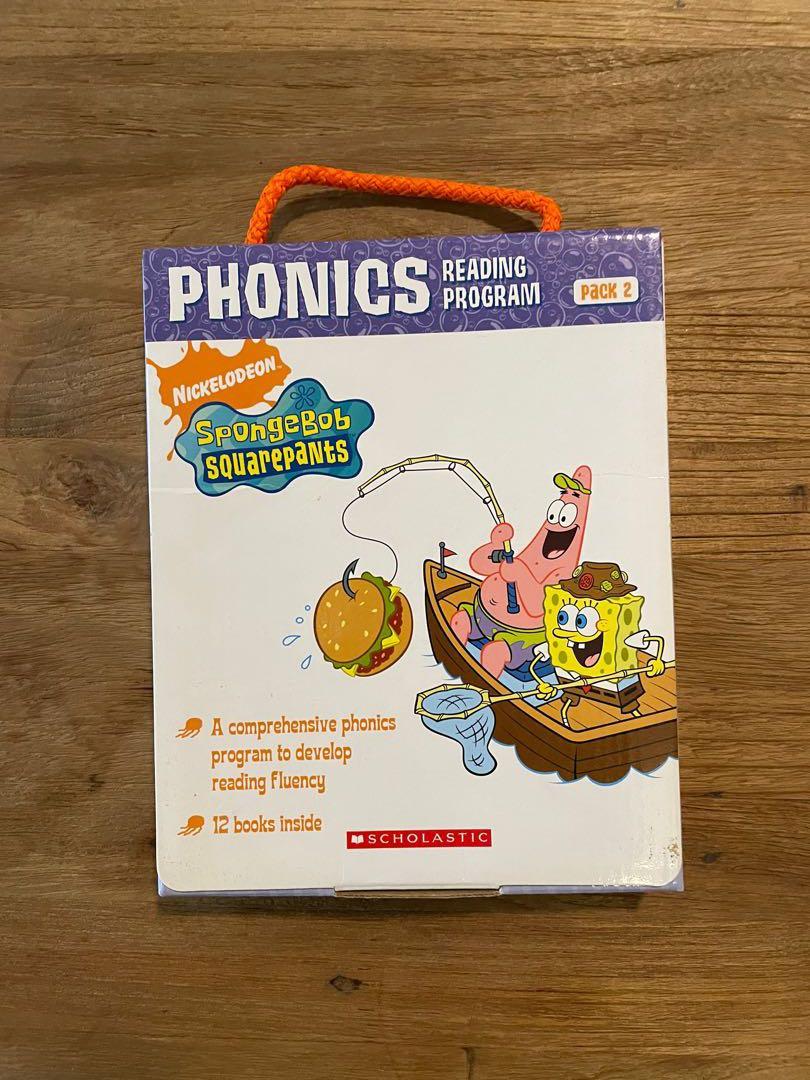 Spongebob phonics books and pocket library, Hobbies & Toys, Books ...