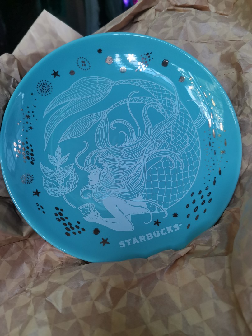 STARBUCKS SIREN EDITION (SERVEWARE PLATE), Furniture & Home Living ...