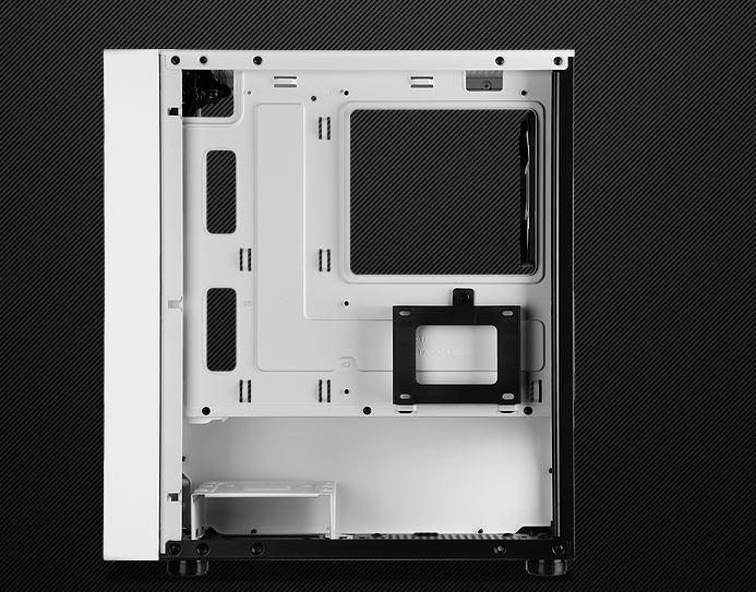 Tecware Forge M2 Tempered Glass mATX case with 3 x 12cm ARGB Fans ...