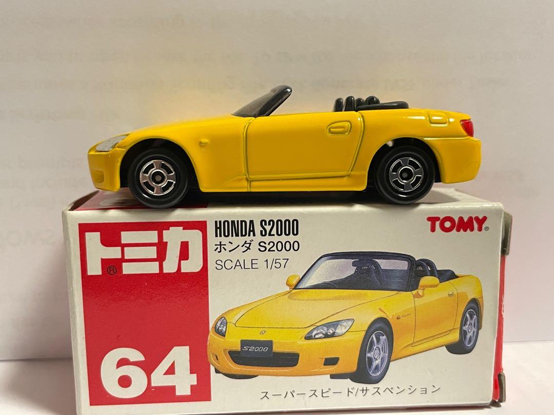 Tomica Tomy 車 honda s2000 本田 跑車 64 號, 興趣及遊戲, 玩具 & 遊戲類 - Carousell