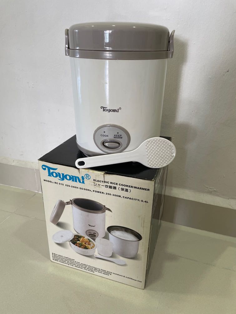 Toyomi Mini electric rice cooker, TV & Home Appliances, Kitchen ...