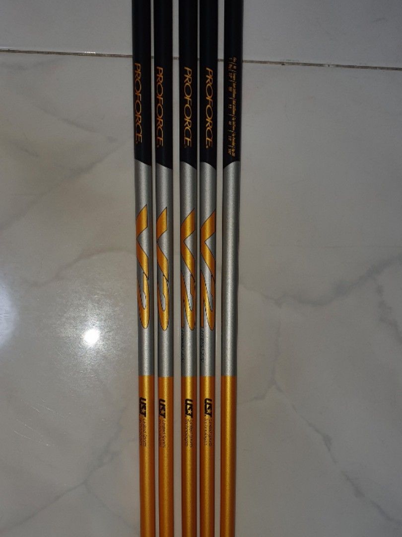 UST Mamiya Proforce V2 Hybrid shafts (5 pieces different lengths), Sports Equipment, Bicycles ...