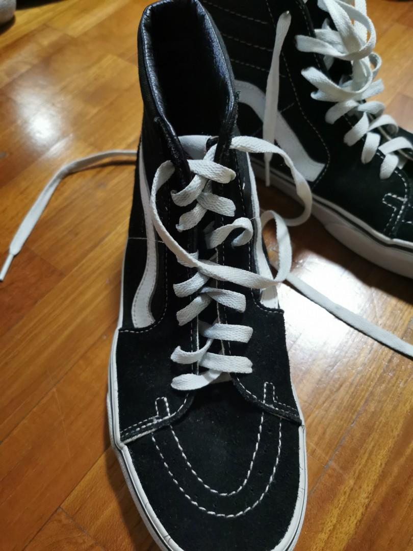 VANS classic high tops, Men's Fashion, Footwear, Sneakers on Carousell