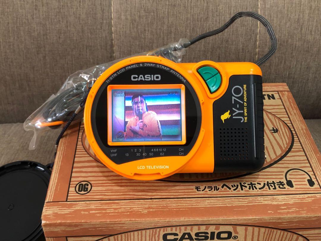 Vintage Casio Portable Color TV with Straptenna, TV & Home Appliances ...