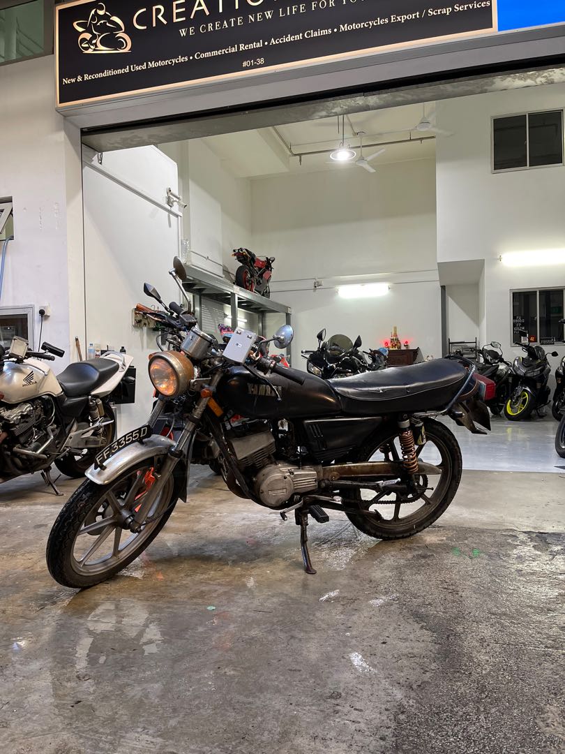 Yamaha RXS 115, Motorcycles, Motorcycles for Sale, Class 2B on Carousell