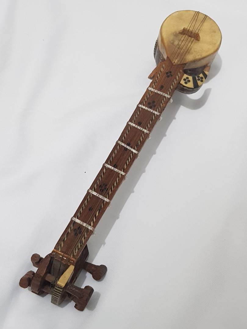 12" Traditional Folk Musical Instrument 5 String Chinese Xinjiang ...