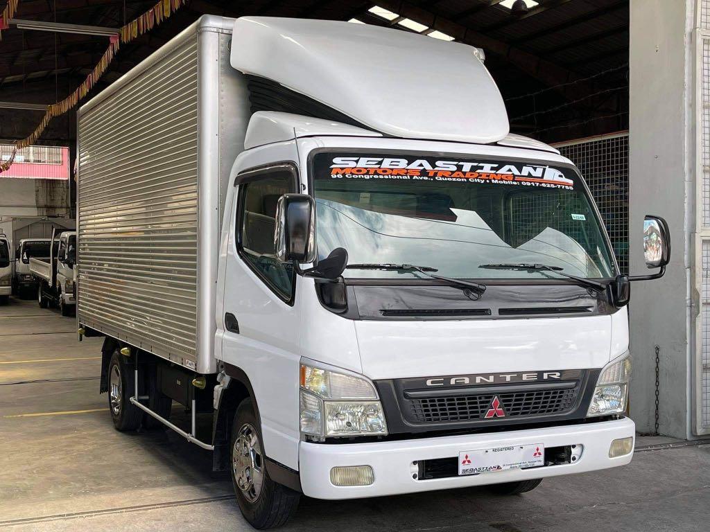 2020 Fuso Canter Aluminum Closed Van 14ft. Wide with Power Lifter ...
