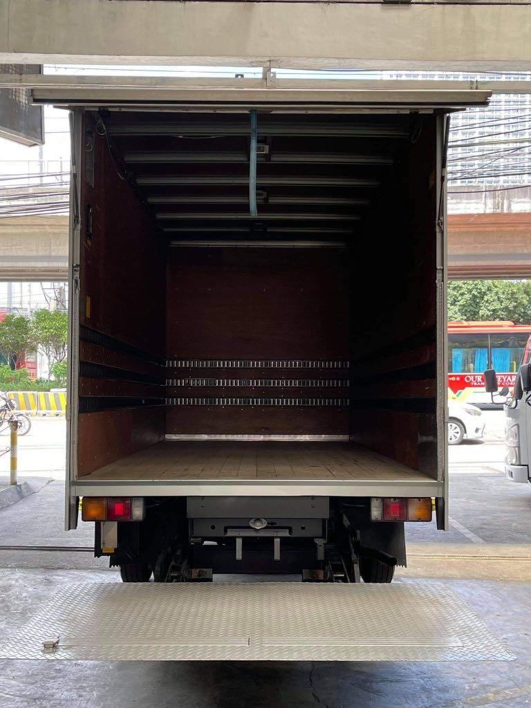 2020 Fuso Canter Aluminum Closed Van 14ft. Wide with Power Lifter ...