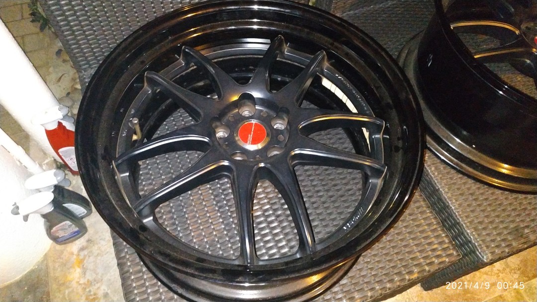 20 inch 5 x 114.3 Work Emotion cr2p (original 2 piece step rim), Car ...