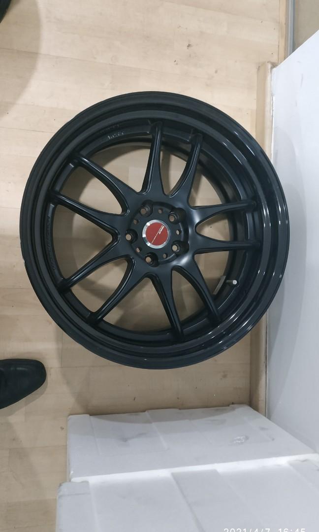 20 inch 5 x 114.3 Work Emotion cr2p (original 2 piece step rim), Car ...