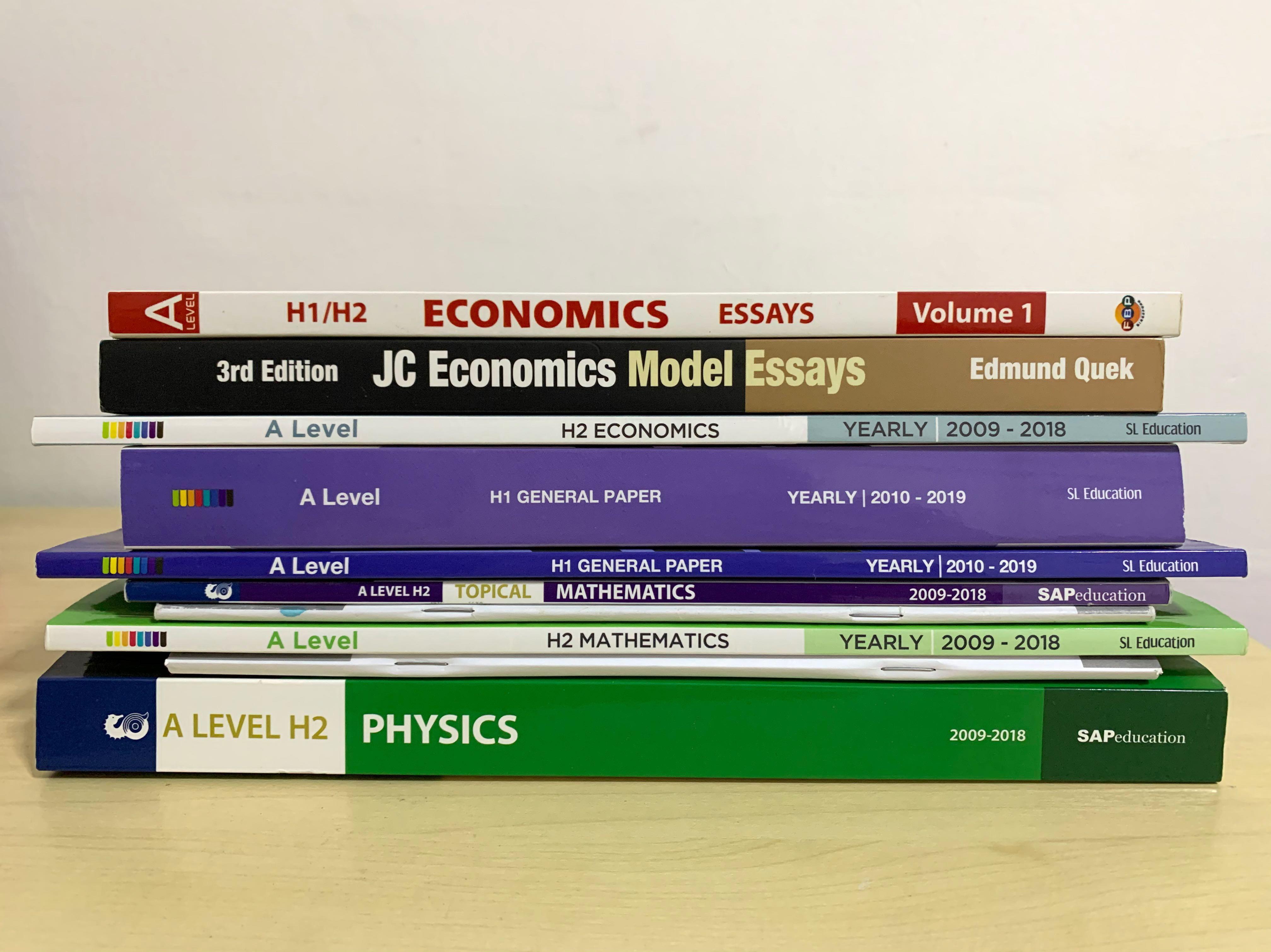 A Level TYS (GP, H2 Math, H2 Phy, H2 Econs), Hobbies & Toys, Books ...