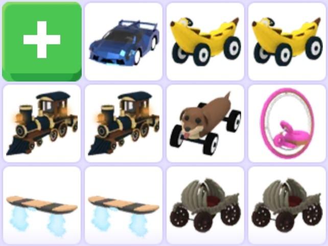 Adopt Me strollers, vehicles & gifts, Video Gaming, Gaming Accessories ...