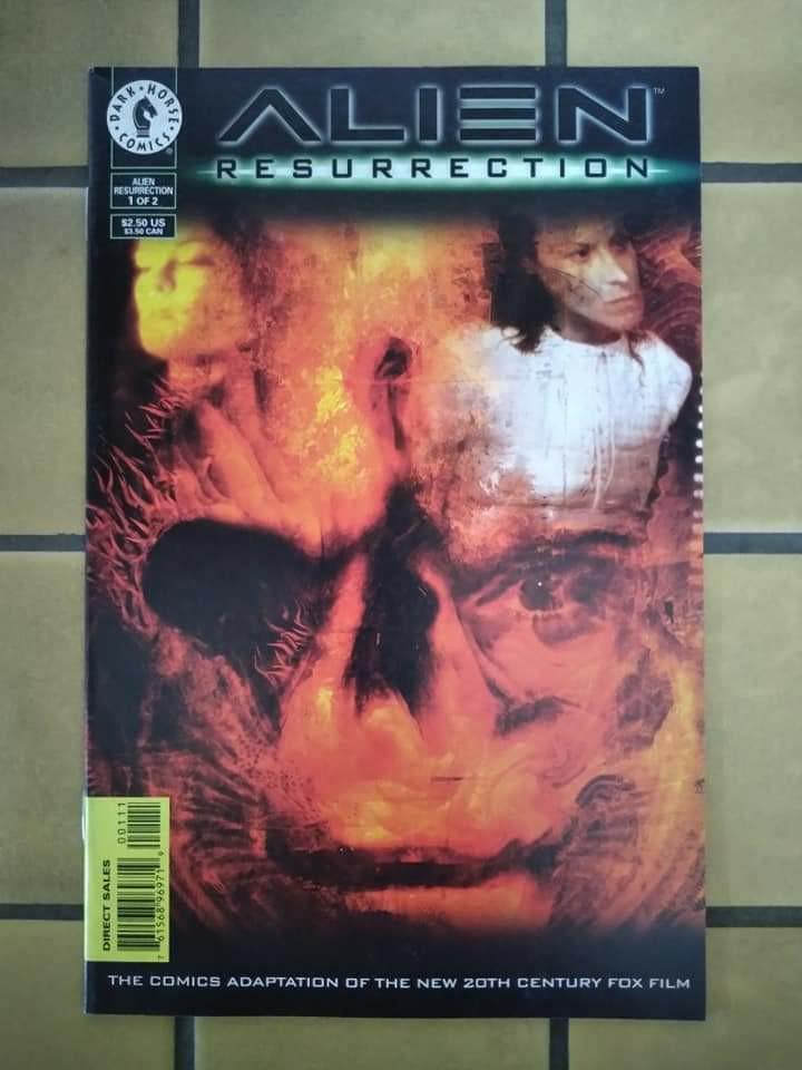Alien Resurrection #1 ( Dave McKean - Cover Art ) Dark Horse Comic ...