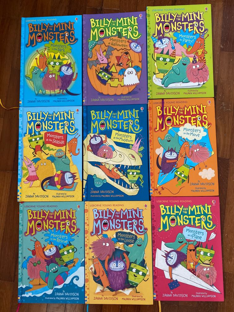 Billy and The Mini Monsters (Set of 9 books), Hobbies & Toys, Books ...