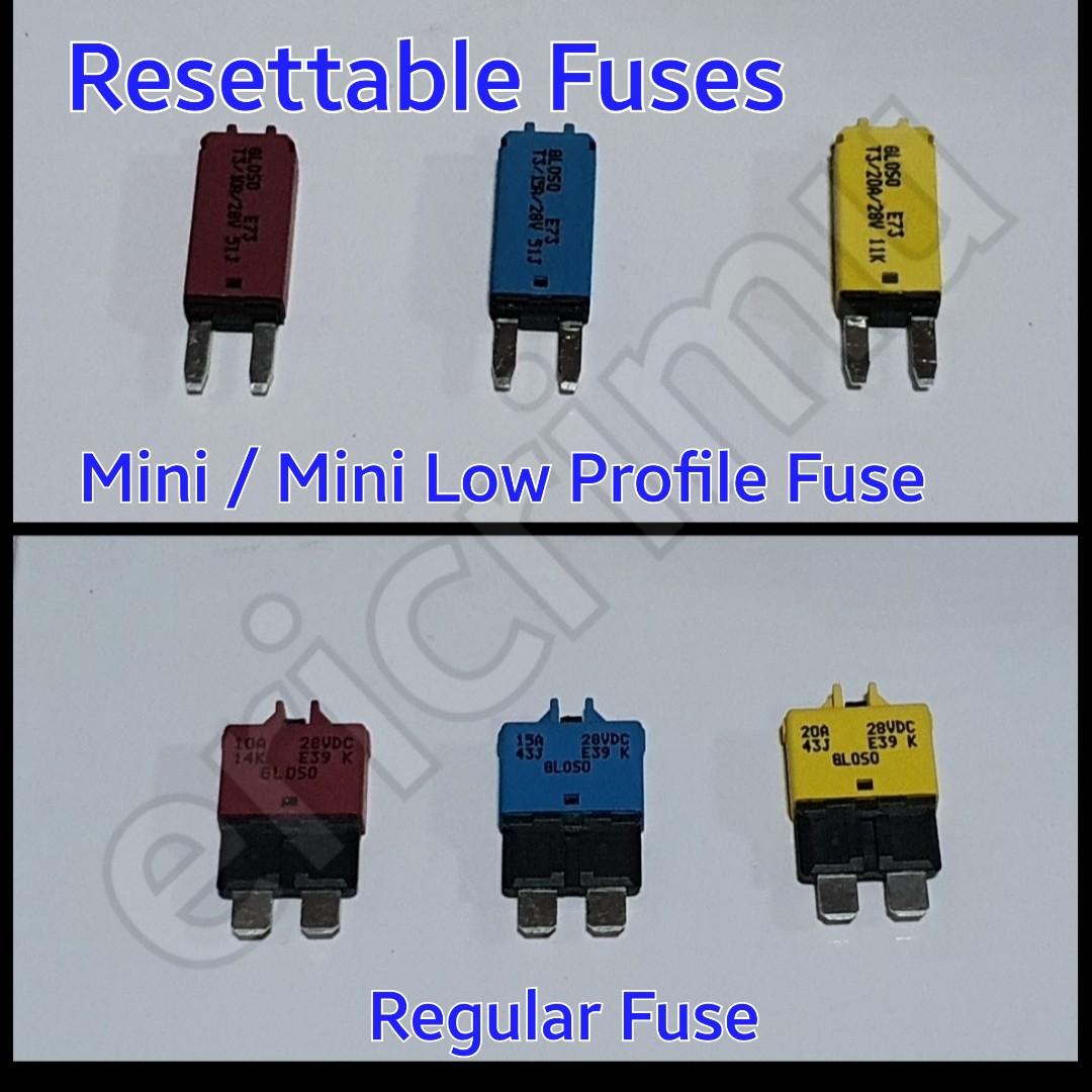 Fuses, Reset-able Fuses, Fuse Puller, Fuse Tapping Adapters, Car ...