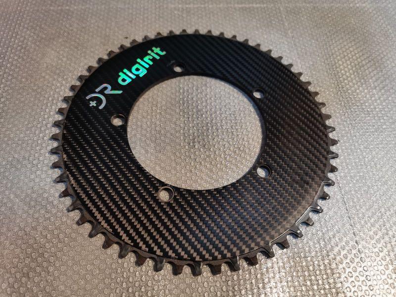 Digirit Carbon Chainring - Brompton, Sports Equipment, Bicycles & Parts ...
