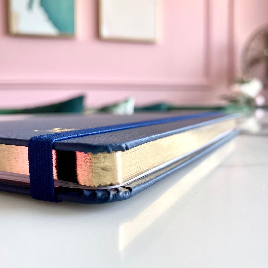 BYND ARTISAN Agenda Notebook - Dark Blue (“SL” initials), Hobbies ...