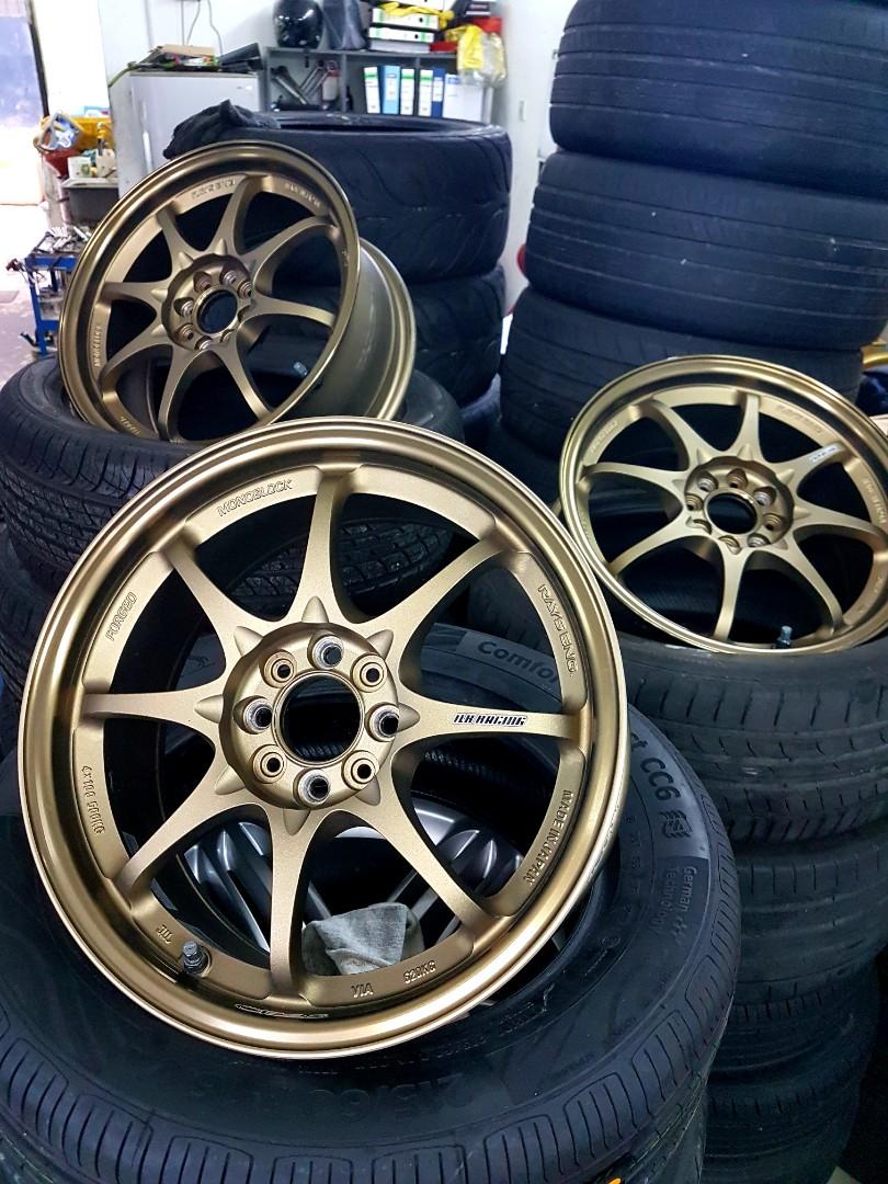 CE28 16 4x100 original Japan, Auto Accessories on Carousell