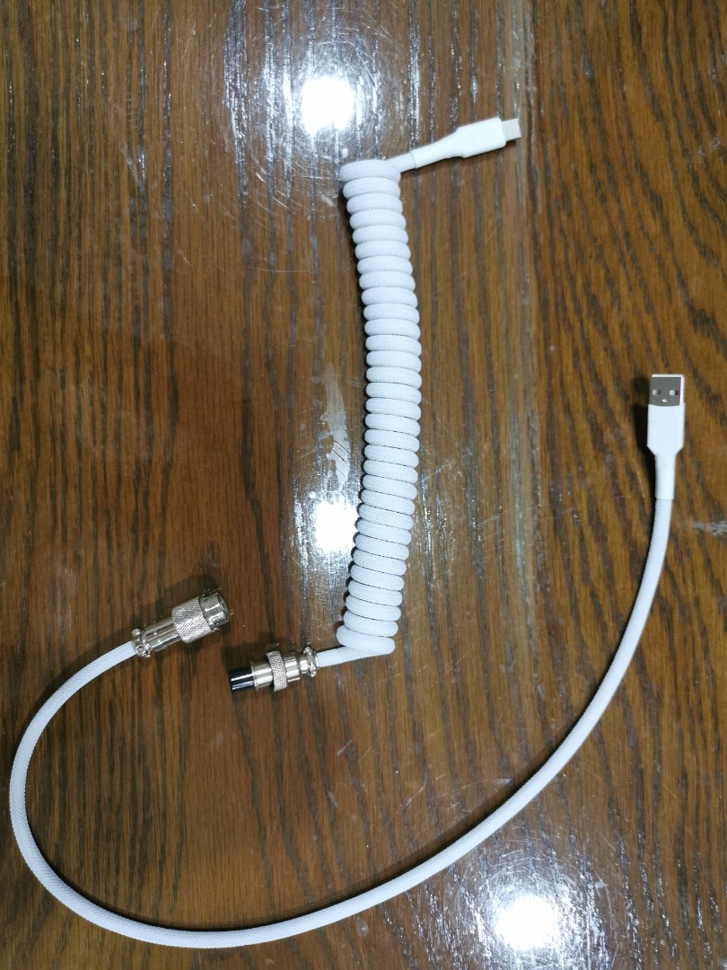Custom coiled Cable, Computers & Tech, Parts & Accessories, Cables ...