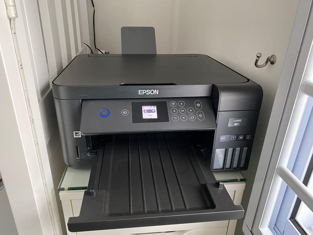 Epson L4160 EcoTank Printer/Scanner, Computers & Tech, Printers ...