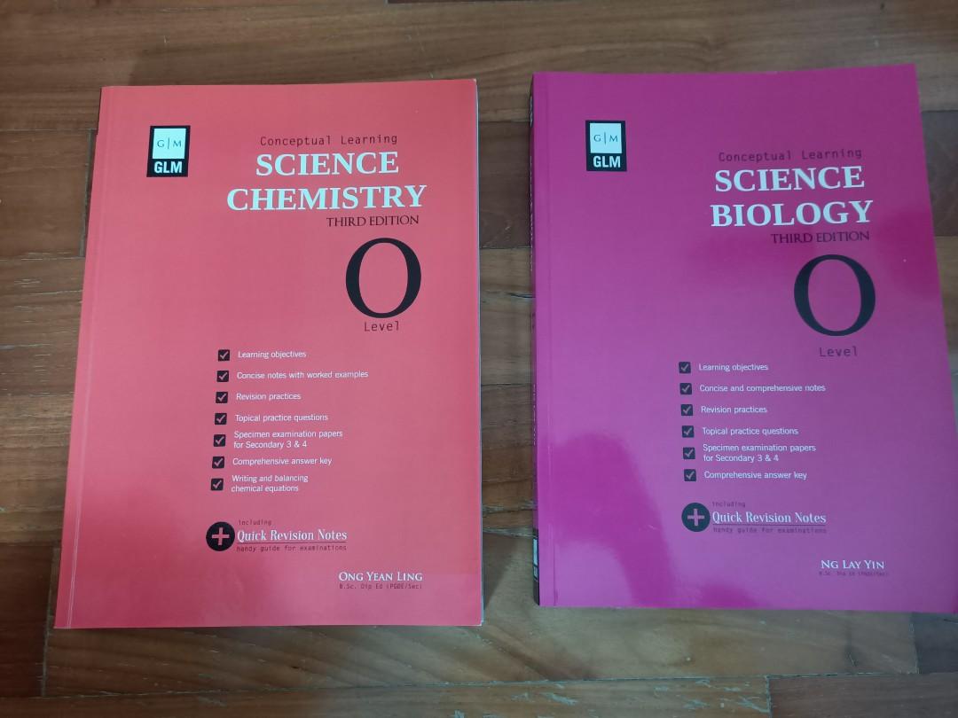 FREE O Level Science Chemistry and Biology Assessment books, Books ...