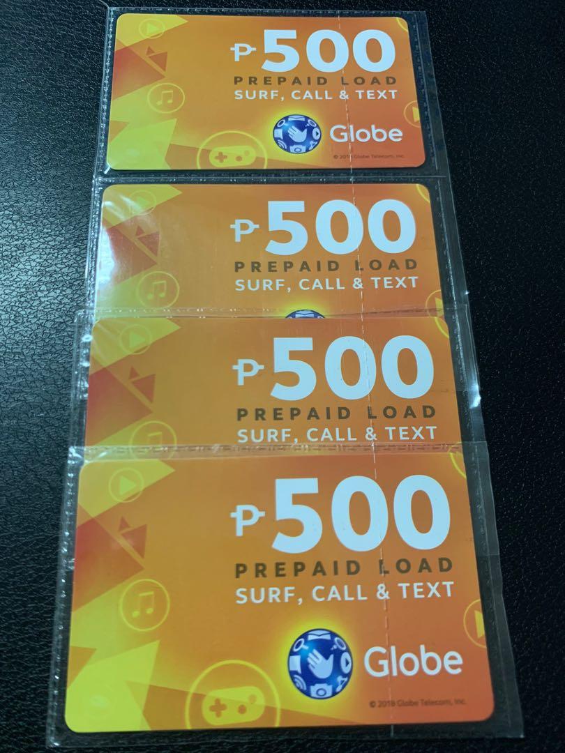 Globe Load Card, Tickets & Vouchers, Store Credits on Carousell