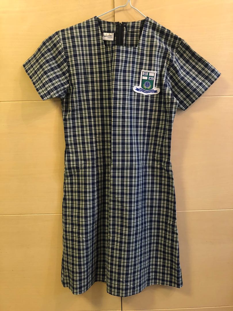 HKMA David Li Kwok Po uniform 李國寶 校服 校裙, 女裝, 連身裙 & 套裝, 傳統服飾 - Carousell