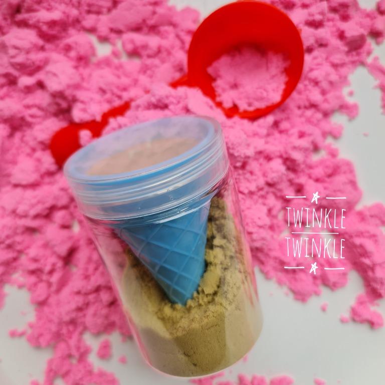 Ice-cream Sensory Magic Sand Play Set / Customised Party Pack ...