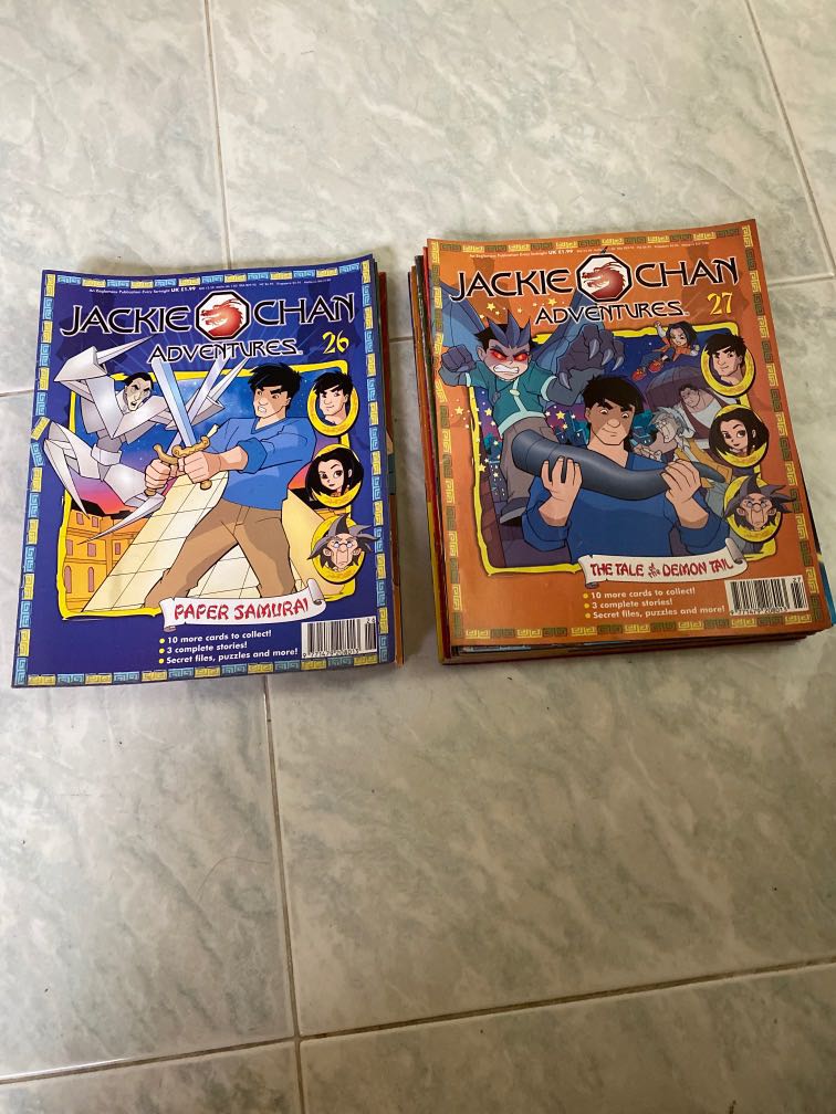 Jackie Chan adventures comics - to bless , Hobbies & Toys, Books ...