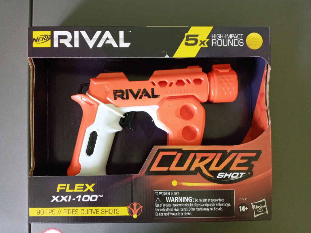 LATEST CURVE SHOT GUN XXI-100, Hobbies & Toys, Toys & Games on Carousell