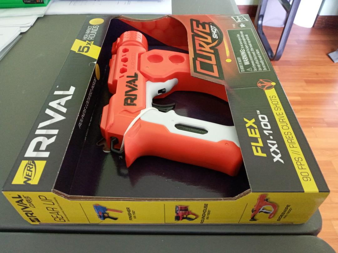 LATEST CURVE SHOT GUN XXI-100, Hobbies & Toys, Toys & Games on Carousell