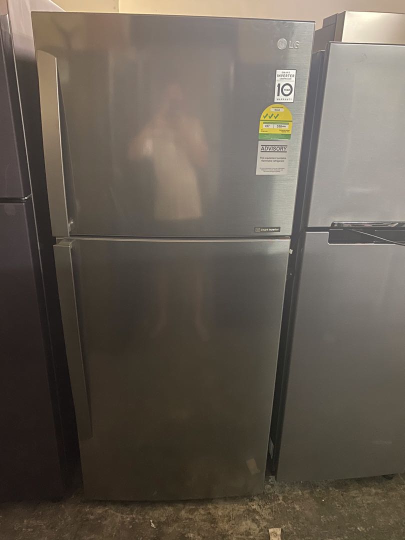 LG 410l big 2 door fridge / refrigerator, TV & Home Appliances, Kitchen ...