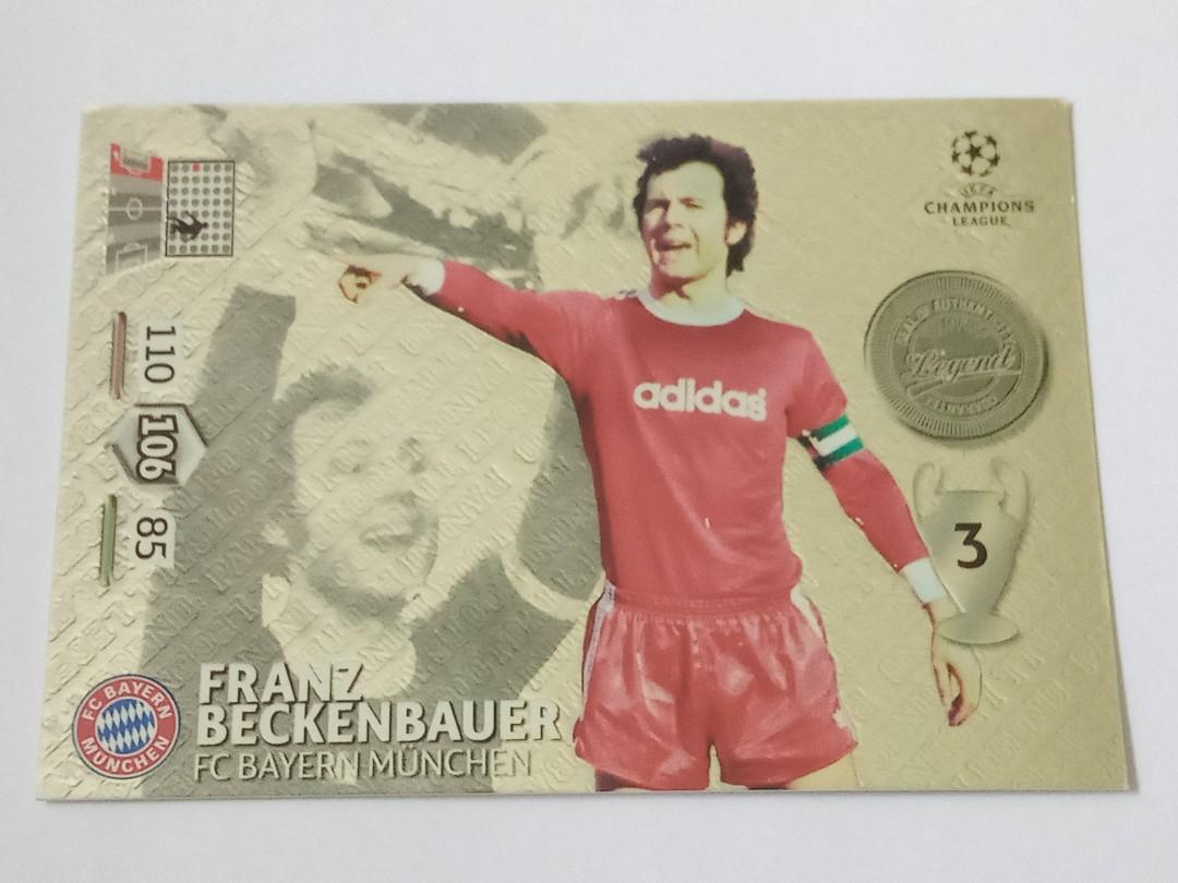 Limited edition Franz Beckenbauer Soccer card, Hobbies & Toys ...