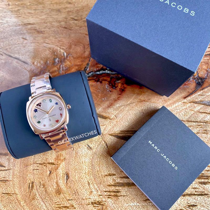 Marc Jacobs Mandy Rose Gold-tone Women’s Watch, Women's Fashion ...