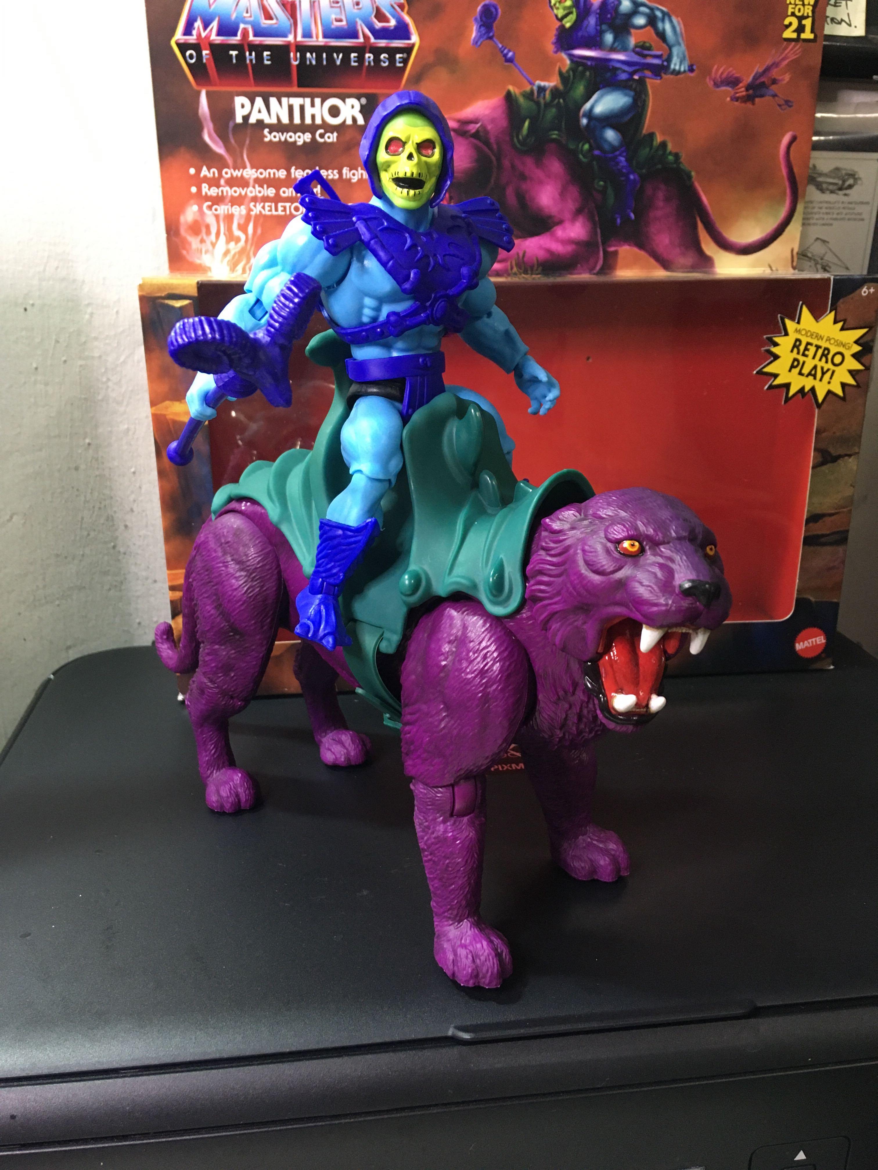 Masters of the Universe (Motu) Origins Panthor [Custom], Hobbies & Toys ...