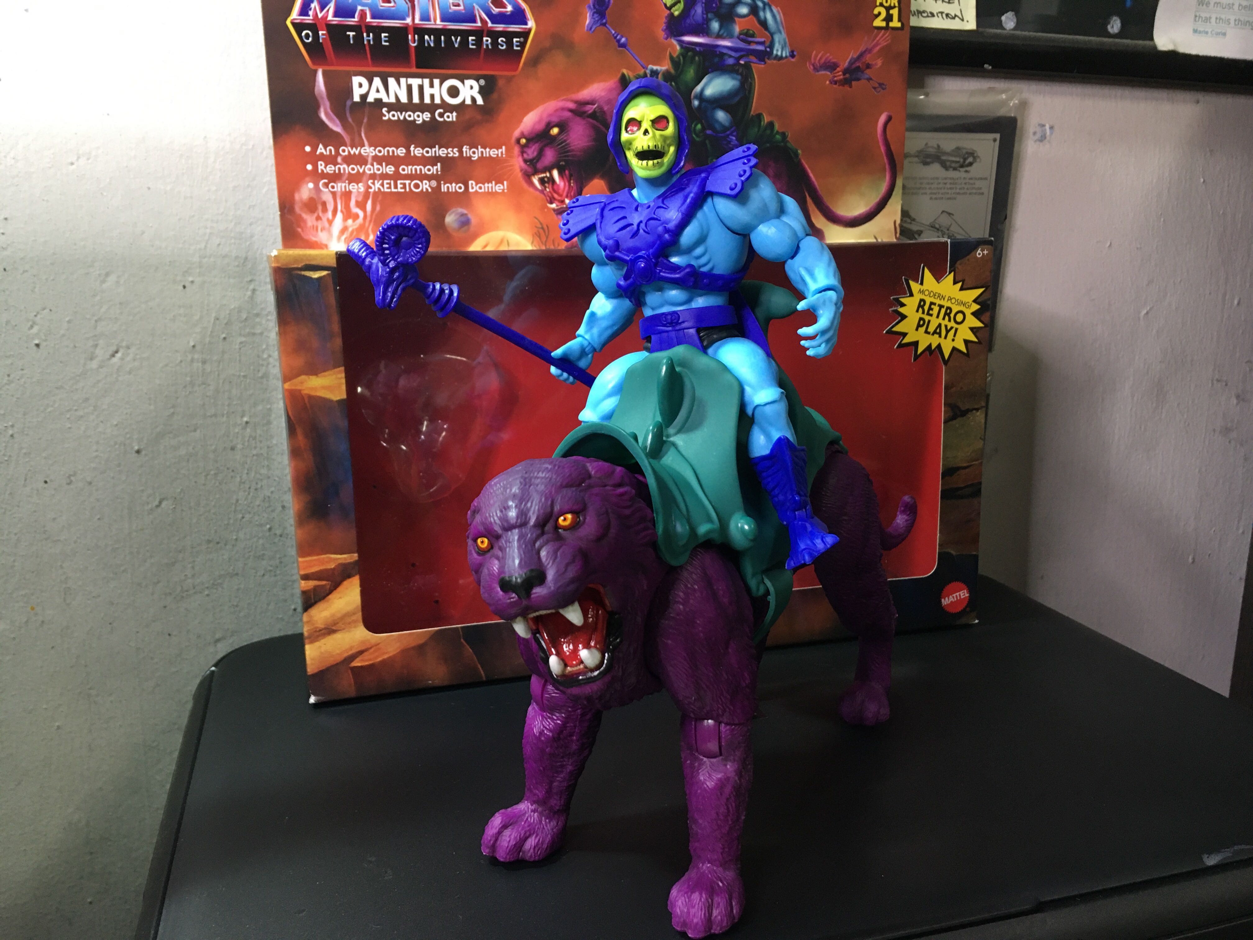 Masters of the Universe (Motu) Origins Panthor [Custom], Hobbies & Toys ...