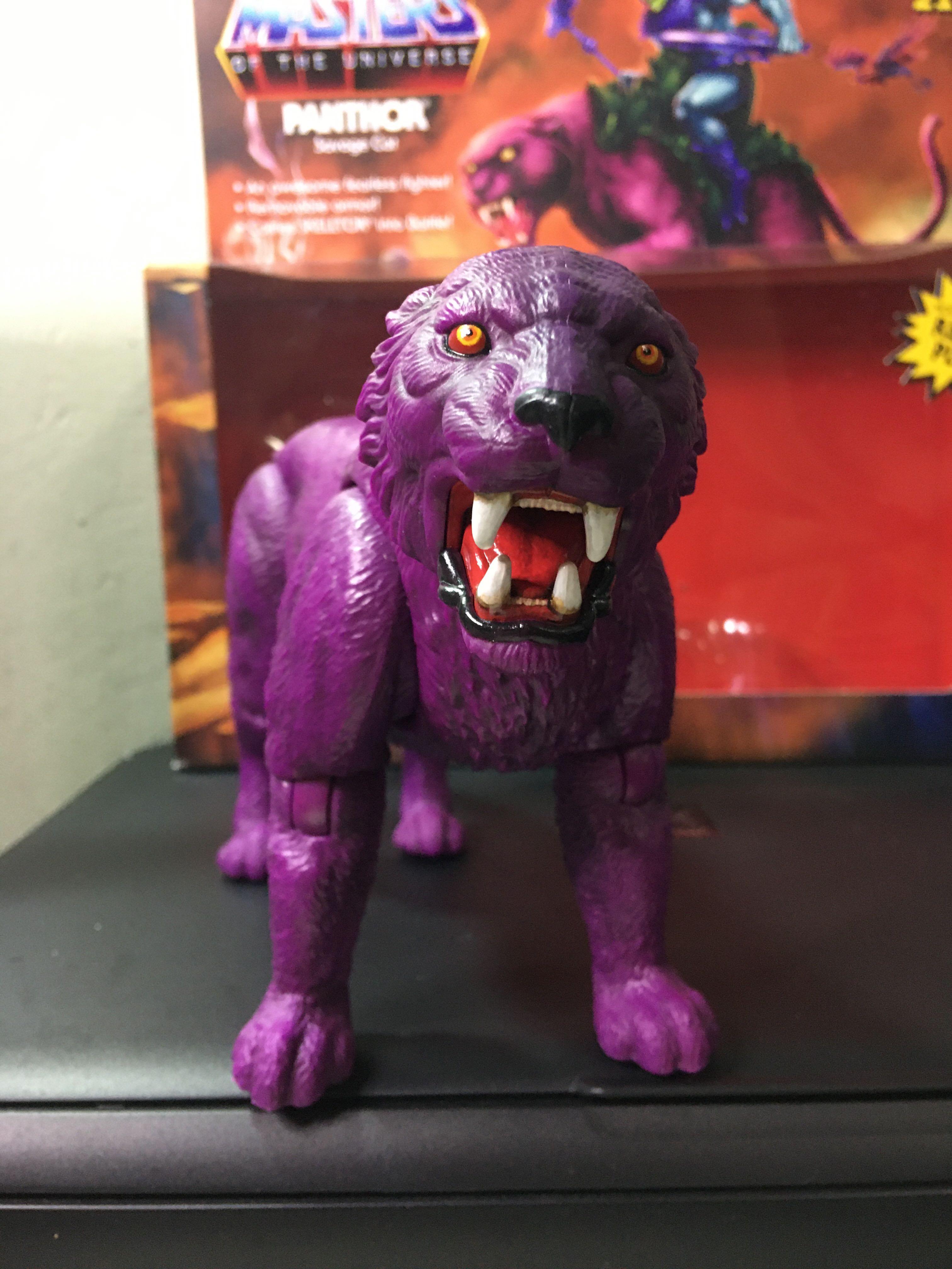 Masters of the Universe (Motu) Origins Panthor [Custom], Hobbies & Toys ...