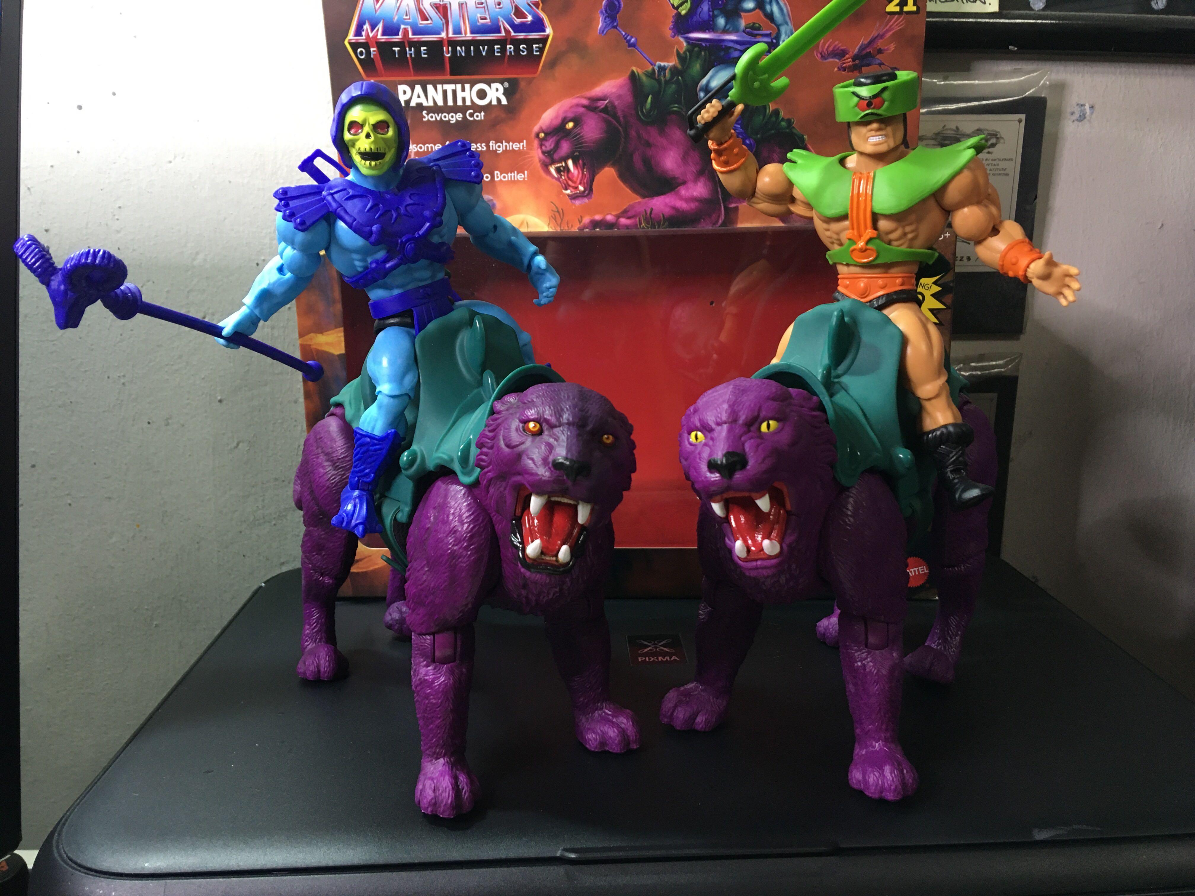 Masters of the Universe (Motu) Origins Panthor [Custom], Hobbies & Toys ...