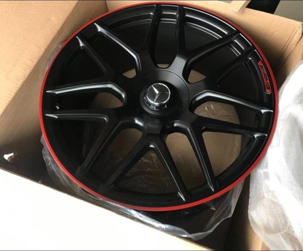 Mercedes G Class G63 G Wagon original 22 inch AMG wheels W463A Edition ...