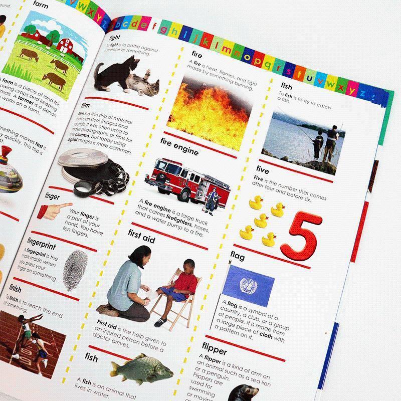 My first dictionary DK, 興趣及遊戲, 書本 & 文具, 小朋友書 - Carousell