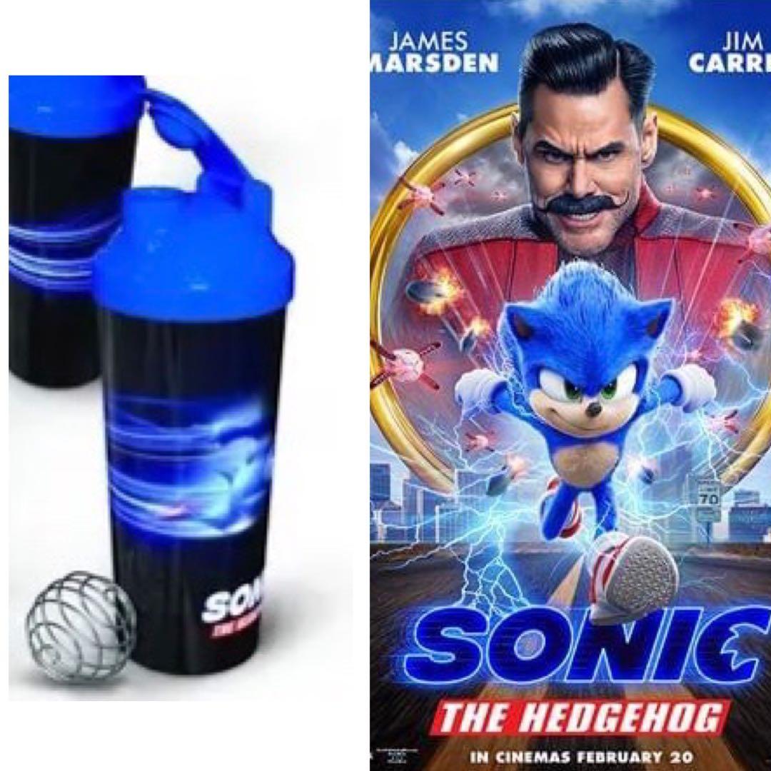 [SALE] Official Sonic The Hedgehog Blender Bottle, Furniture & Home ...