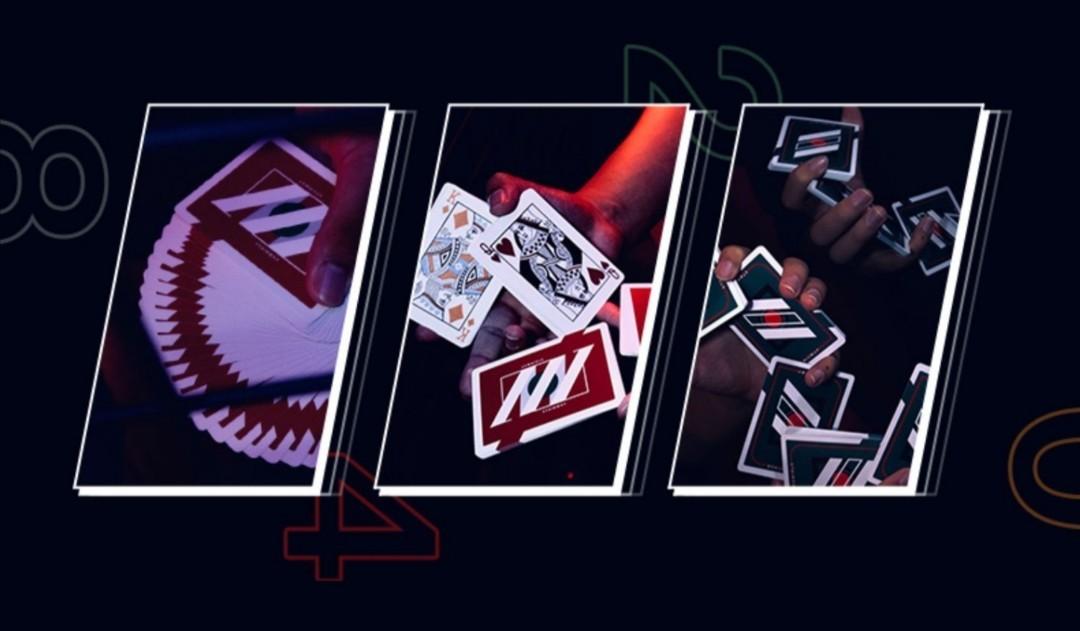 Poker Cards - Moss Green STAIRWAY Playing Cards. Printed by USPCC 2020 ...