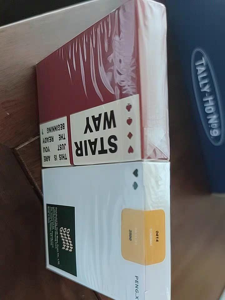 Poker Cards - Moss Green STAIRWAY Playing Cards. Printed by USPCC 2020 ...