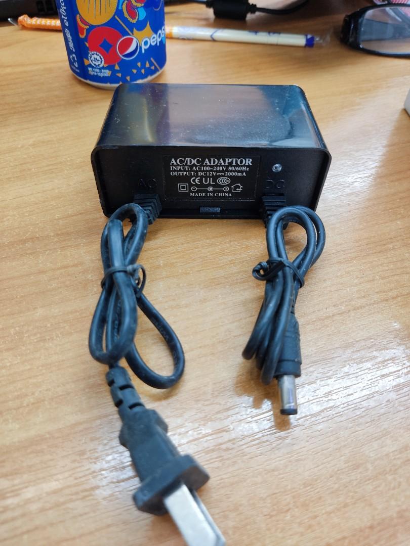 Power supply. 12V 2A, Mobile Phones & Gadgets, Mobile & Gadget ...