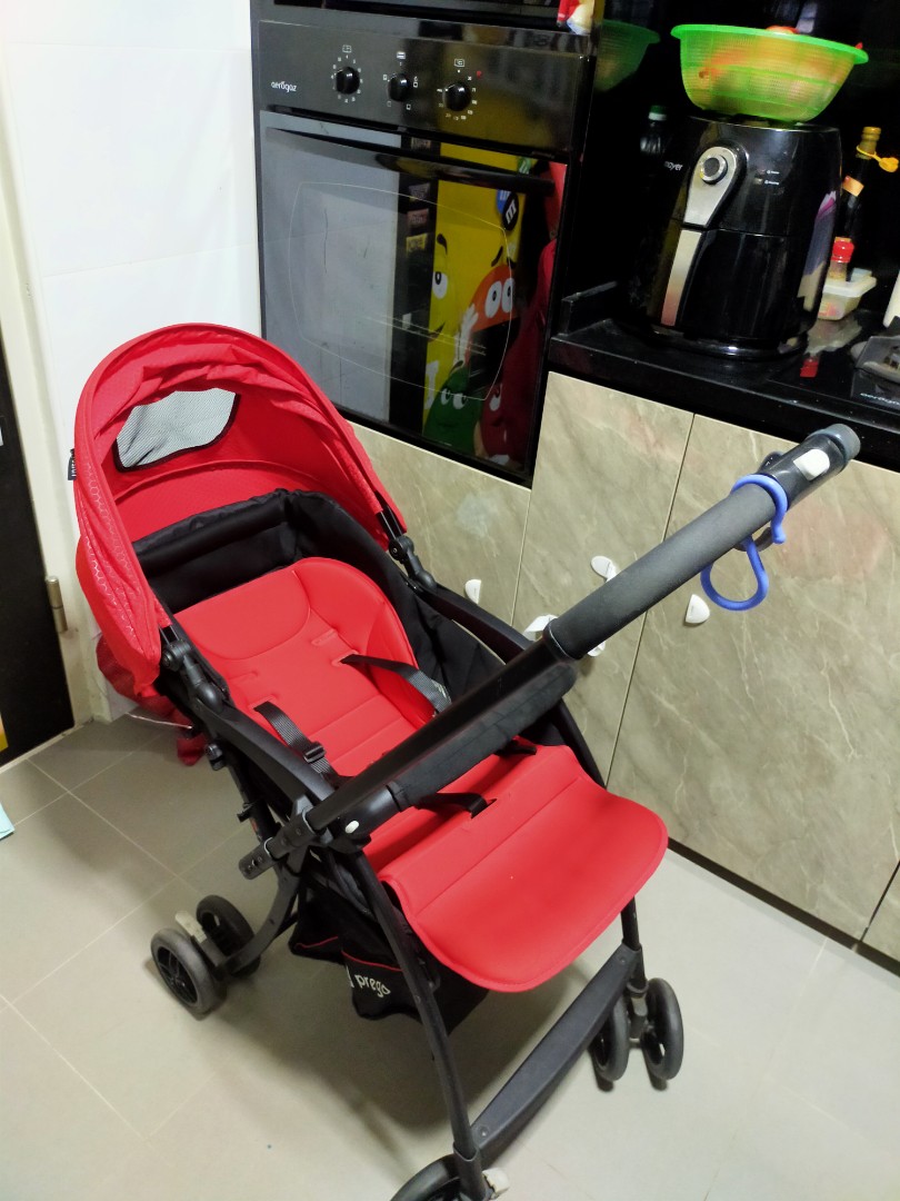 Prego reversible stroller, Babies & Kids, Going Out, Strollers on Carousell